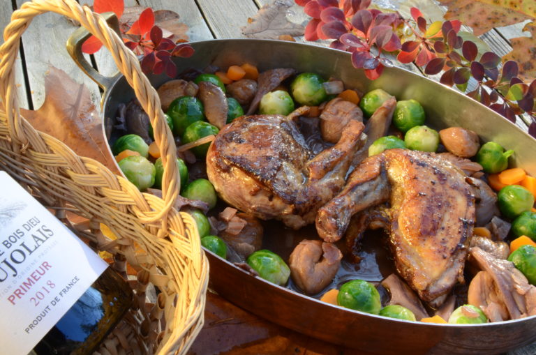 Parelhoen in Beaujolais – Janny de Moor